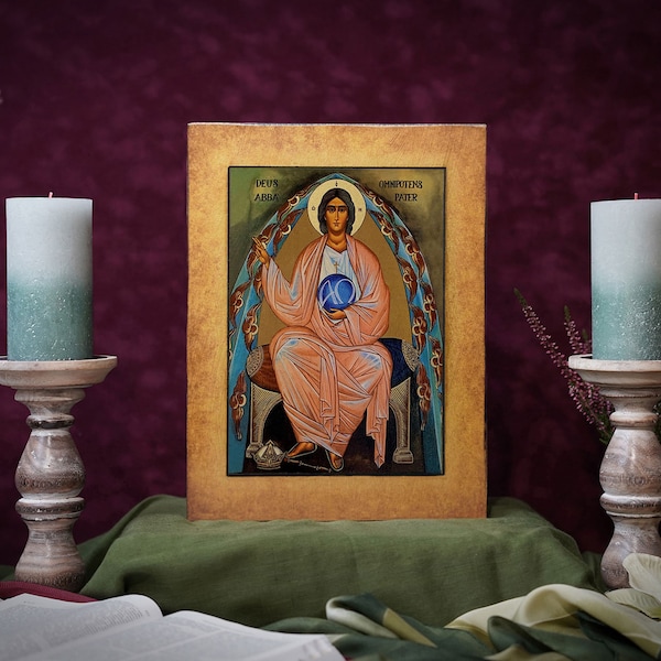God the Father Icon - Etsy