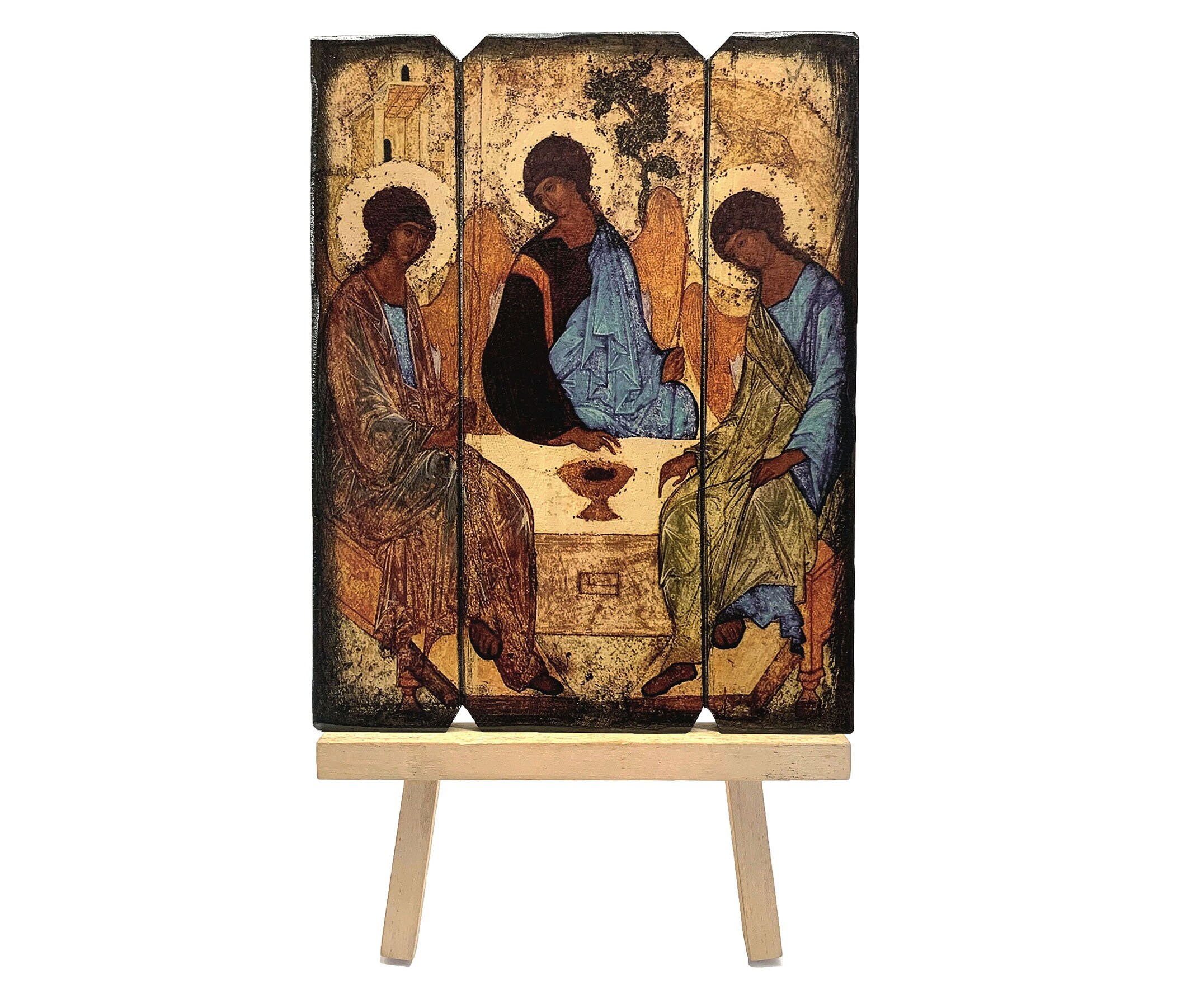 Icon Holy Trinity Hand Made Ikonen Icoon Ikone Perfect - Etsy