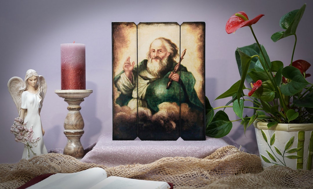 Icon God Father Hand Made Ikonen Icoon Ikone Handmade Icon, Perfect ...