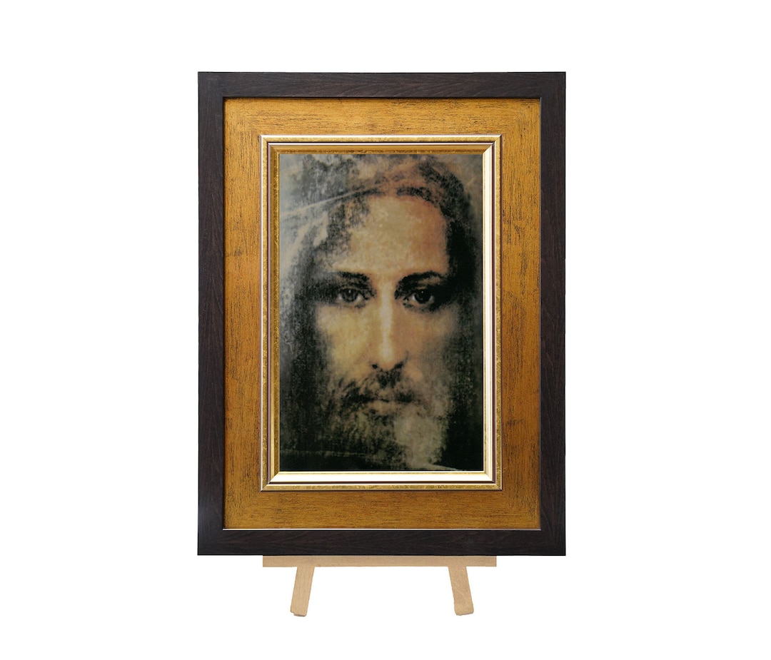 Painting Jesus Christ Shroud of Turin Hand Made Image Handmade Icon ...