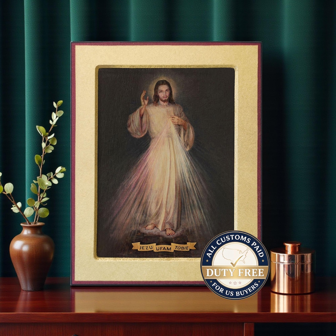 JESUS CHRIST MERCIFUL Divine Mercy Icon - Etsy