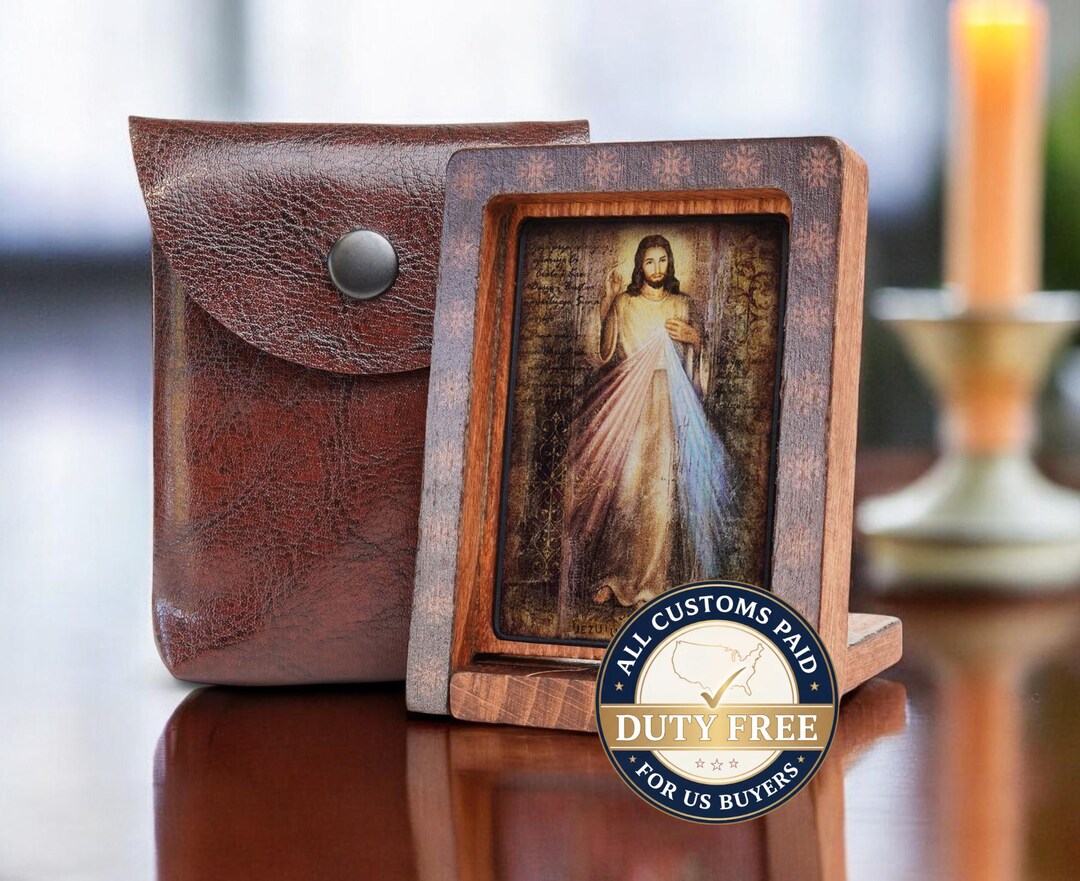 Icon Travel JESUS CHRIST MERCIFUL Divine Mercy Hand Made Perfect ...