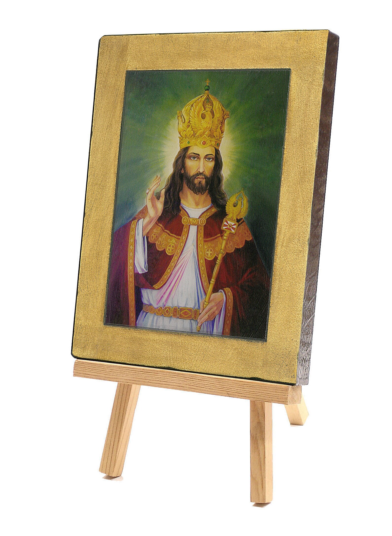 Icon Christ the King Hand Made Ikonen Icoon икона Иисус - Etsy