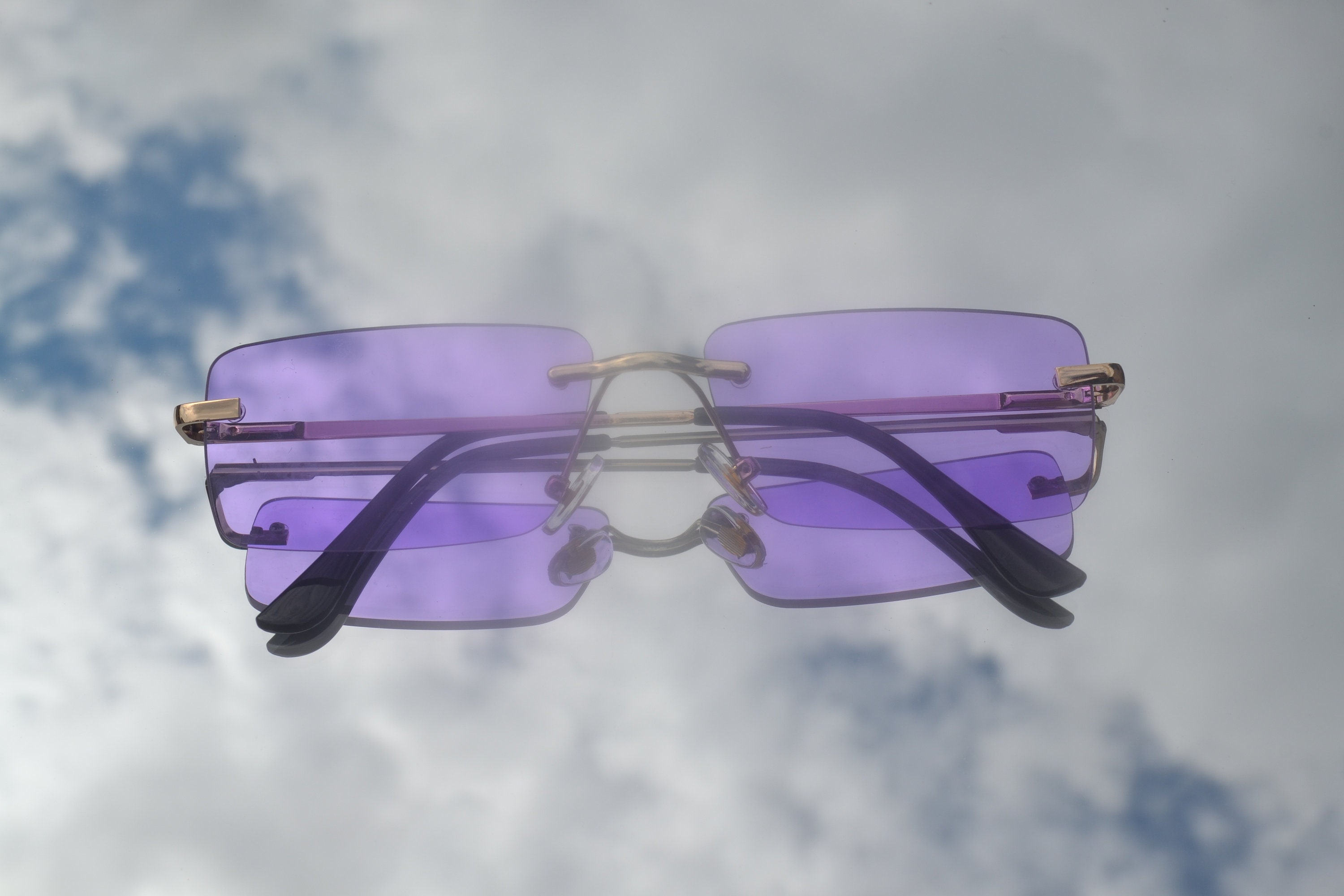 Rectangle Sunglasses - Etsy