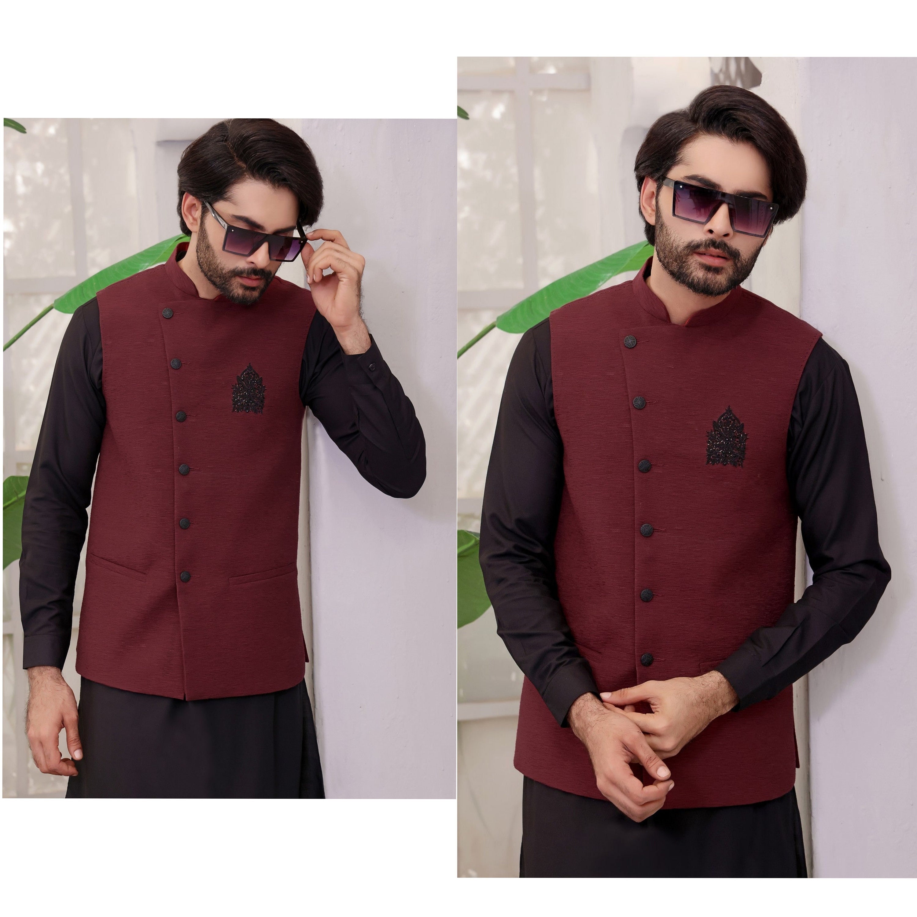 Mens Waistcoat Mens Wedding Waistcoat Pakistani Mens - Etsy