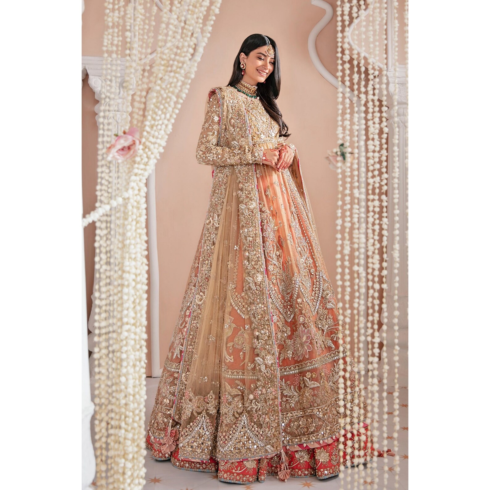 Woman Wedding Dress Bridal Maxi Dress Handmade Indian Maxi - Etsy