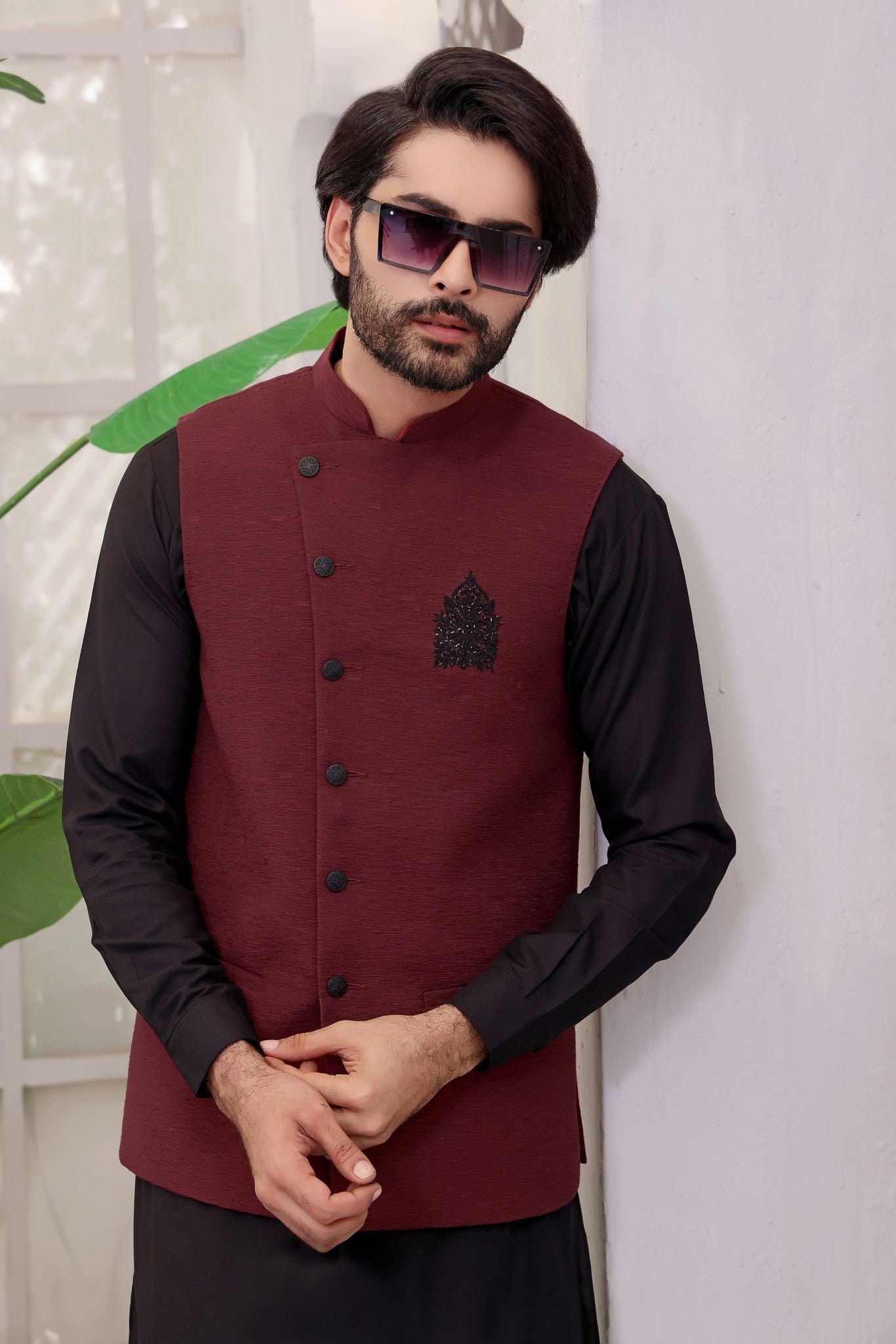 Mens Waistcoat Mens Wedding Waistcoat Pakistani Mens Etsy