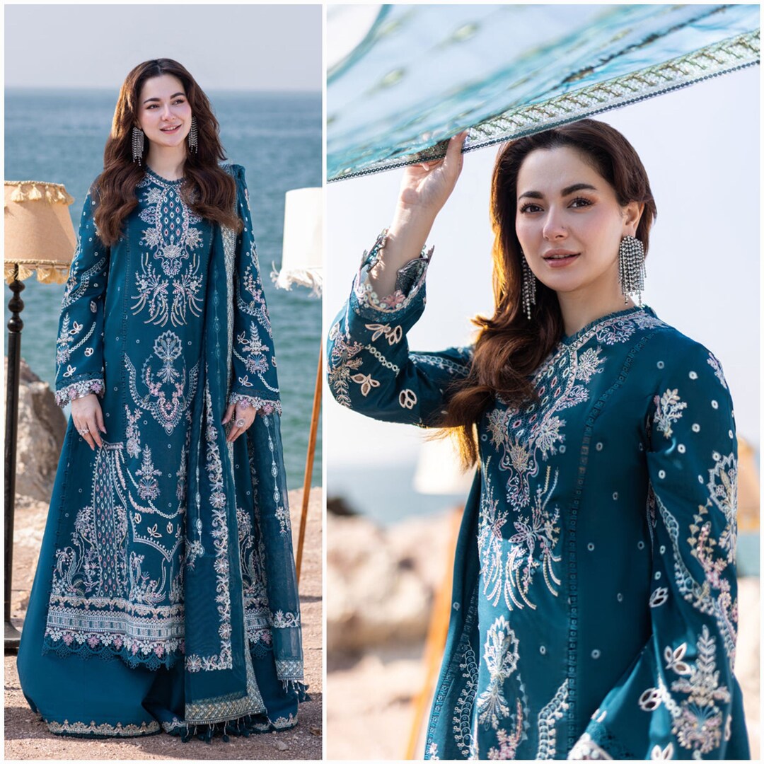 Custom Stitched Woman Formal Shalwar Kameez Pakistani Formal Woman ...