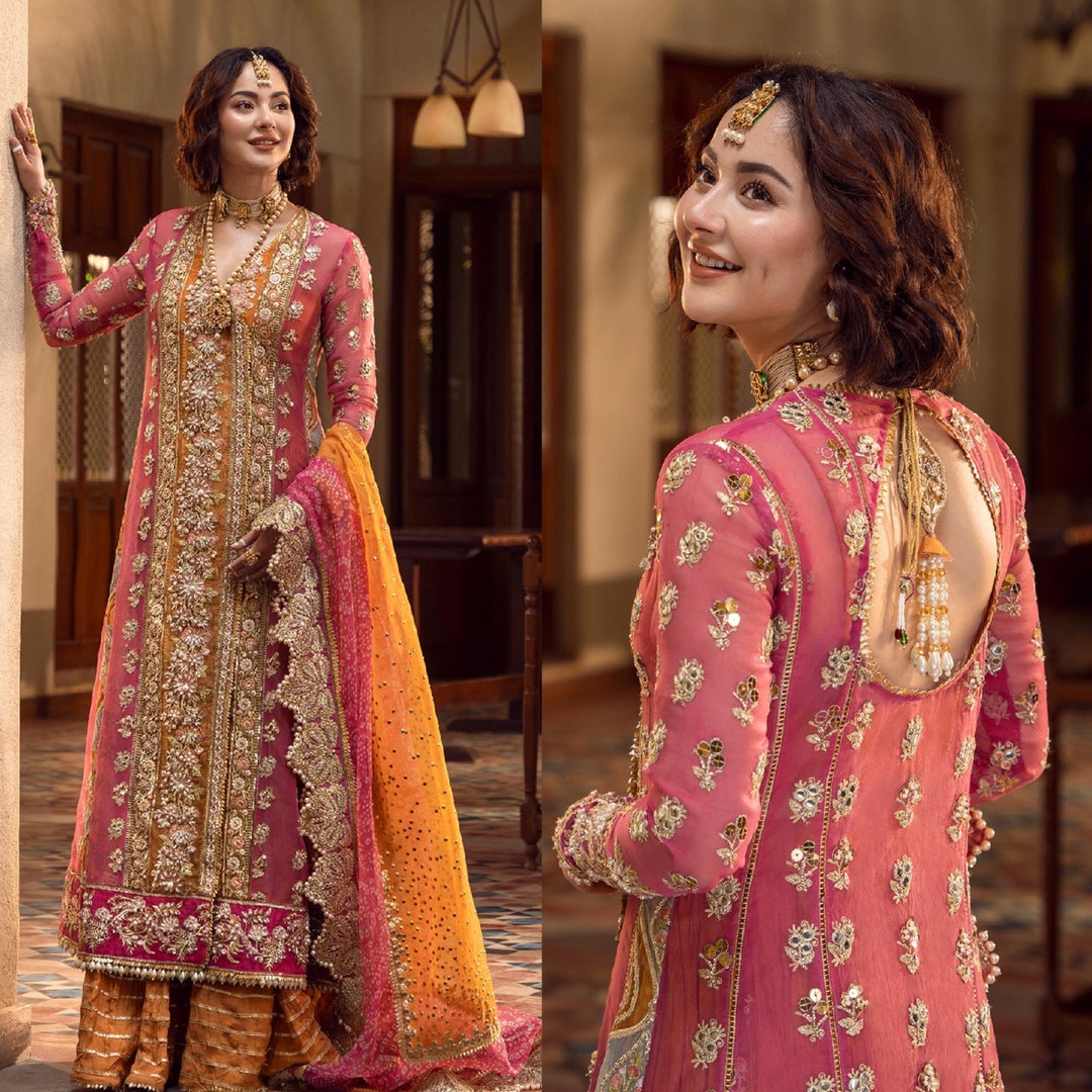 Bridal Shalwar Kameez for Women Indian Designer Wedding Dress Custom ...