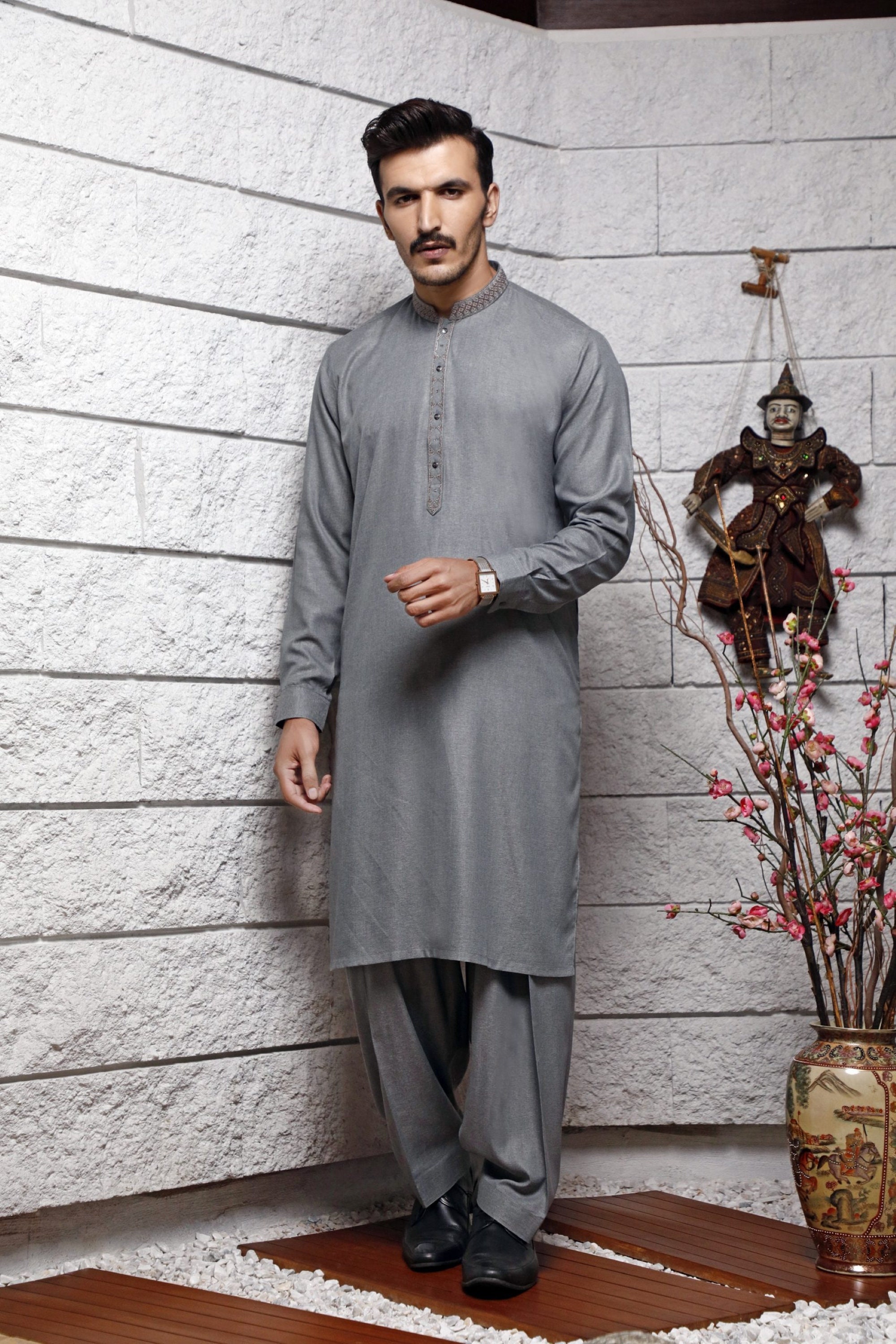 Kameez Shalwar formal para hombres indios paquistaníes hechos | Etsy