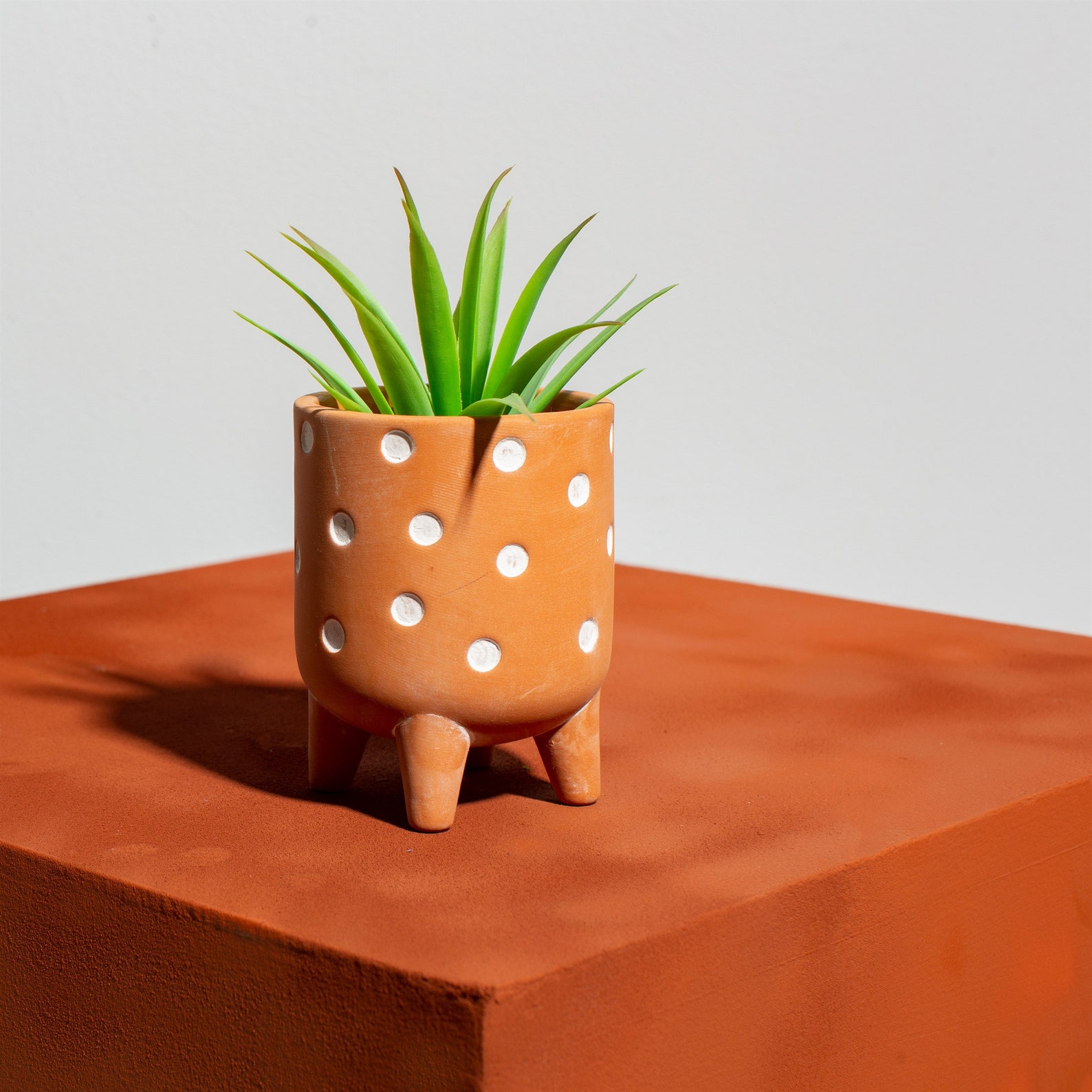 polka-dot-mini-planter-funky-pot-polka-dot-plant-pot-etsy-uk