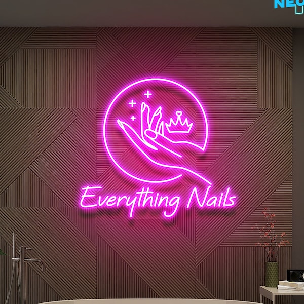 Nail Studio Decor - Etsy