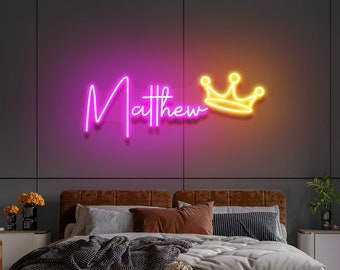 Custom Neon Sign Boys - Etsy