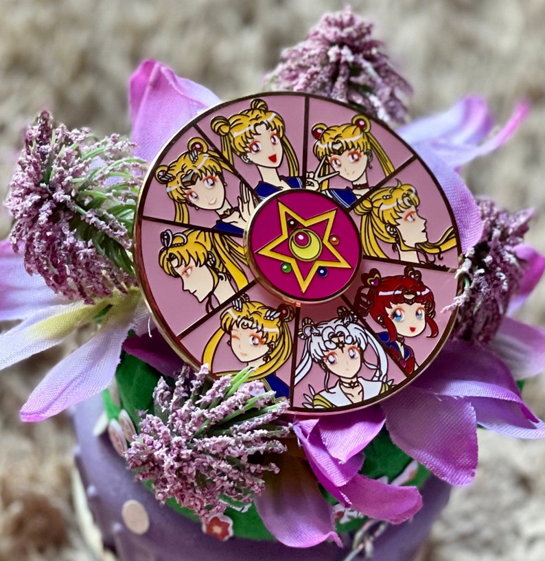 Sailor Moon Spinner Pin | Etsy