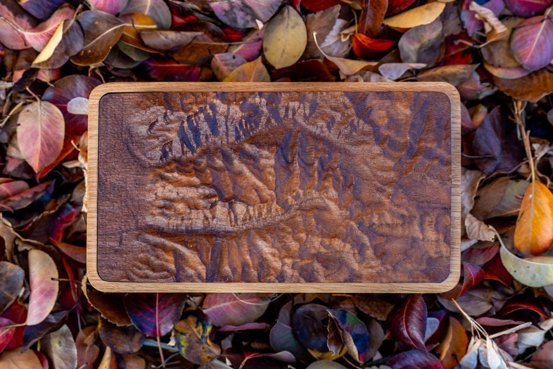 Mountain Topo 3D Map Box Design for CNC Shapeoko X-carve DXF Fusion STL ...