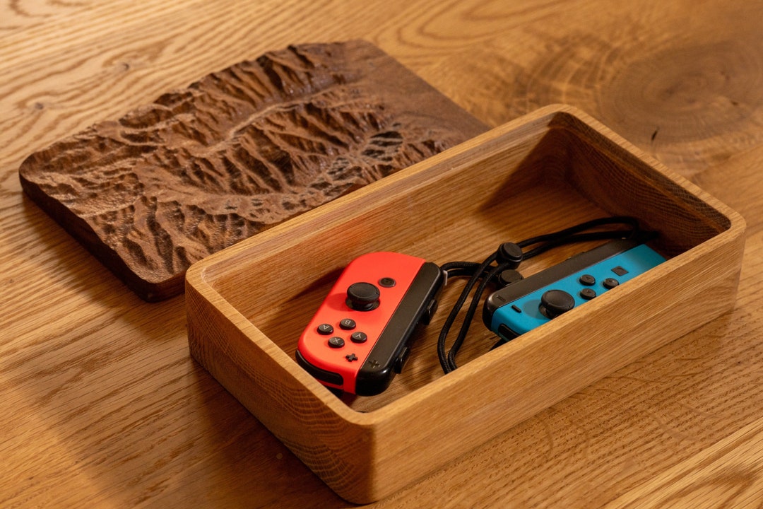 Mountain Topo 3D Map Box Design for CNC Shapeoko X-carve DXF Fusion STL ...