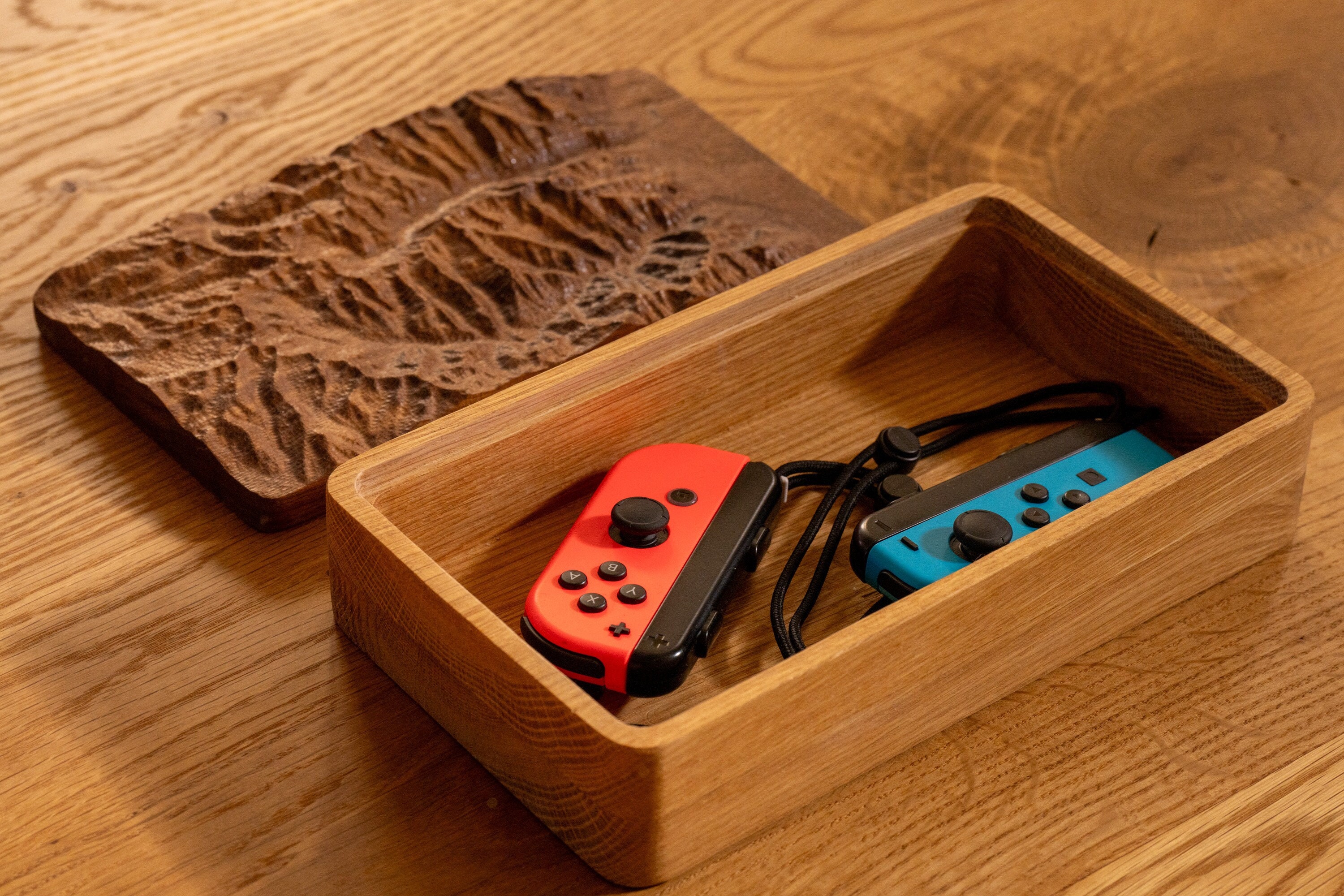 Mountain Topo 3D Map Box Design for CNC Shapeoko X-carve DXF Fusion STL ...