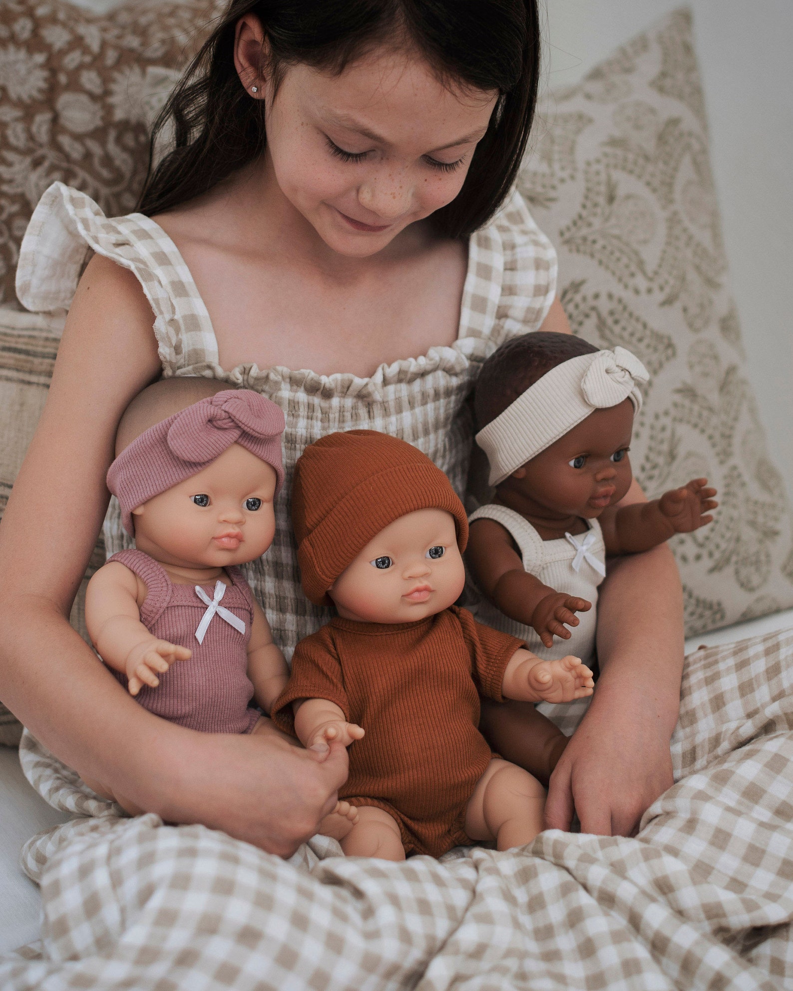 Archie | Baby Boy With Blue Eyes and Cognac Romper and Hat - Etsy
