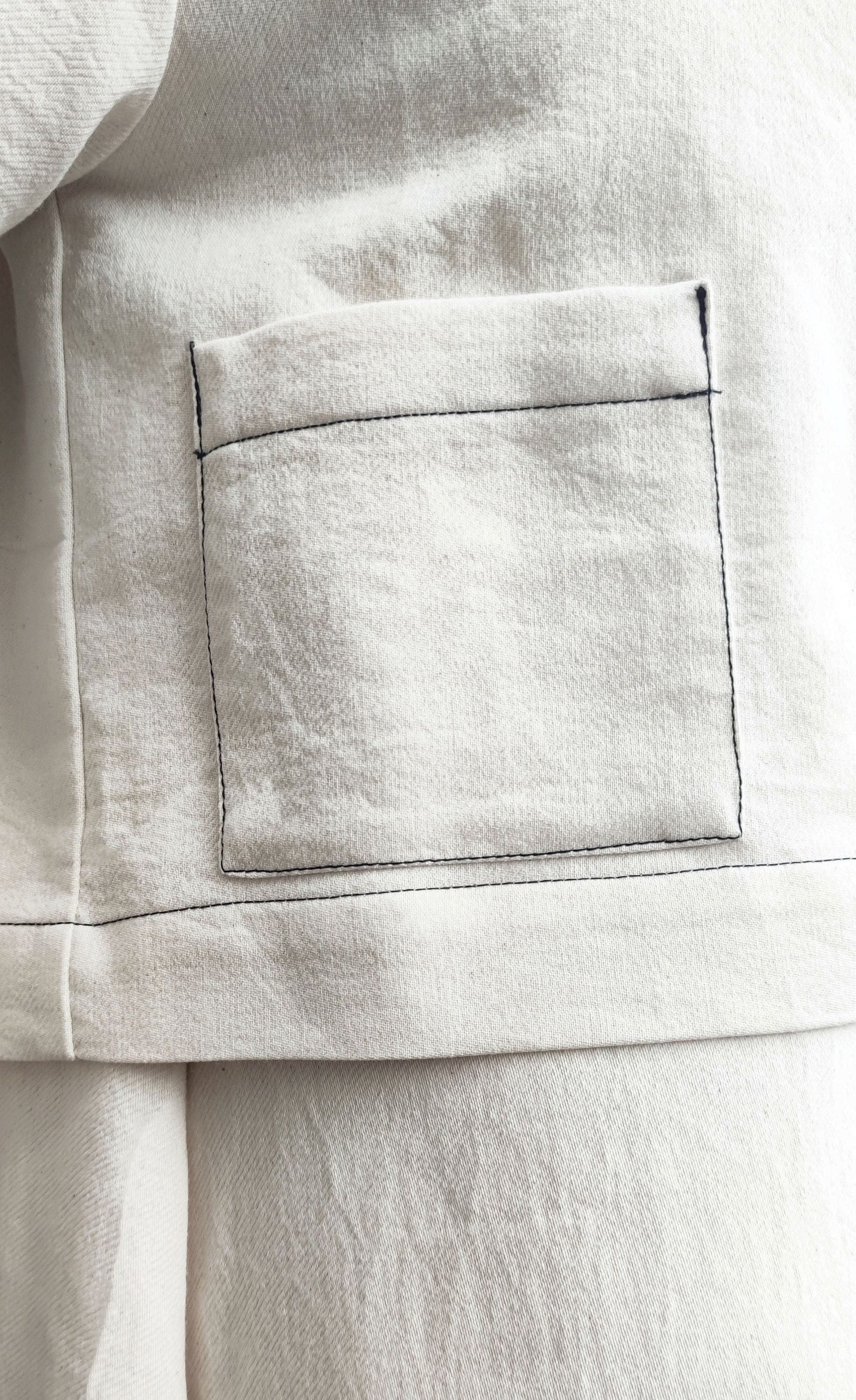 White Cotton Classy Jacket for Women, Japanese Style Minimal Jacket - Etsy