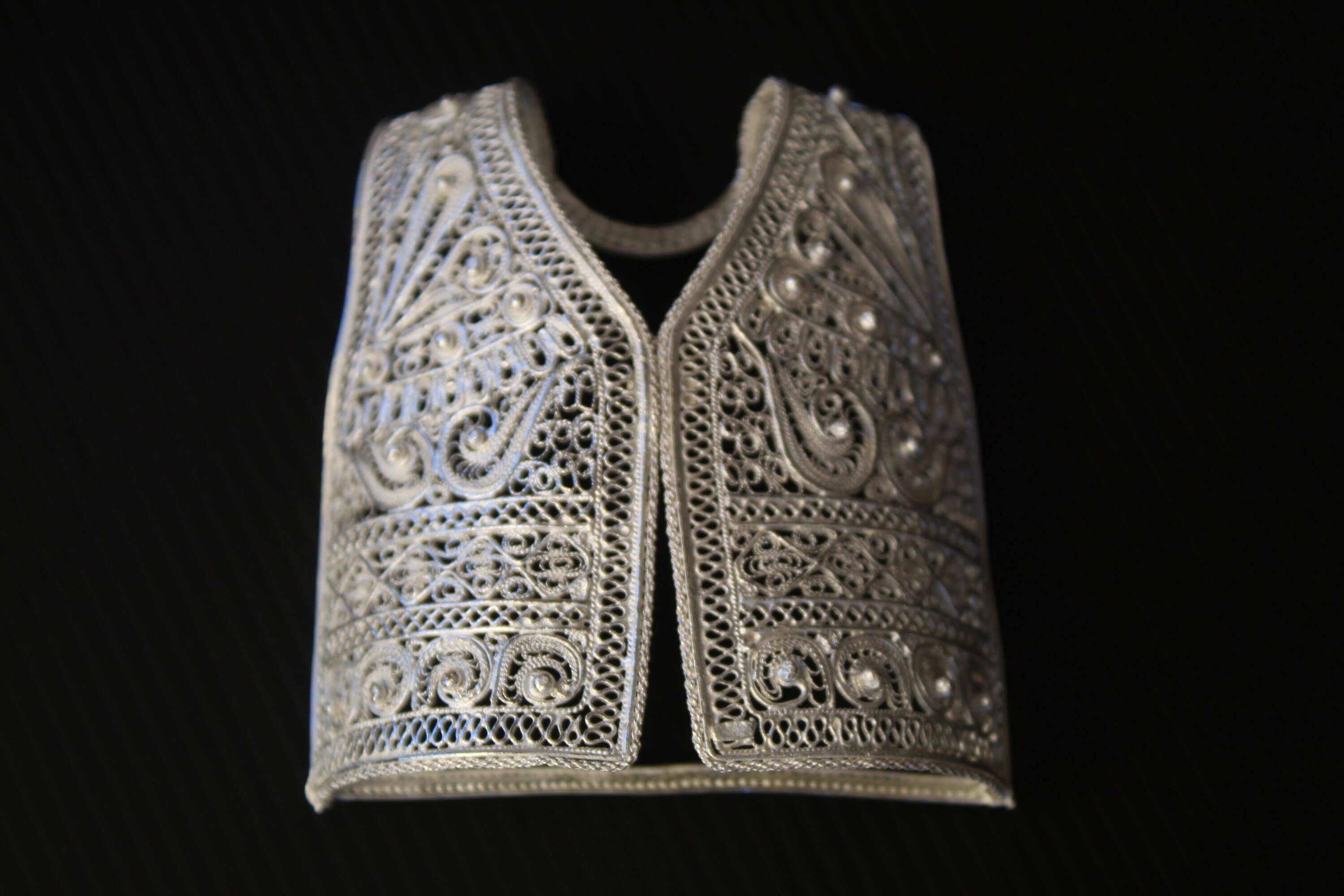 Vest Silver Filigree Art Handcrafted Wall Art Albanian Jelek, Gift ...