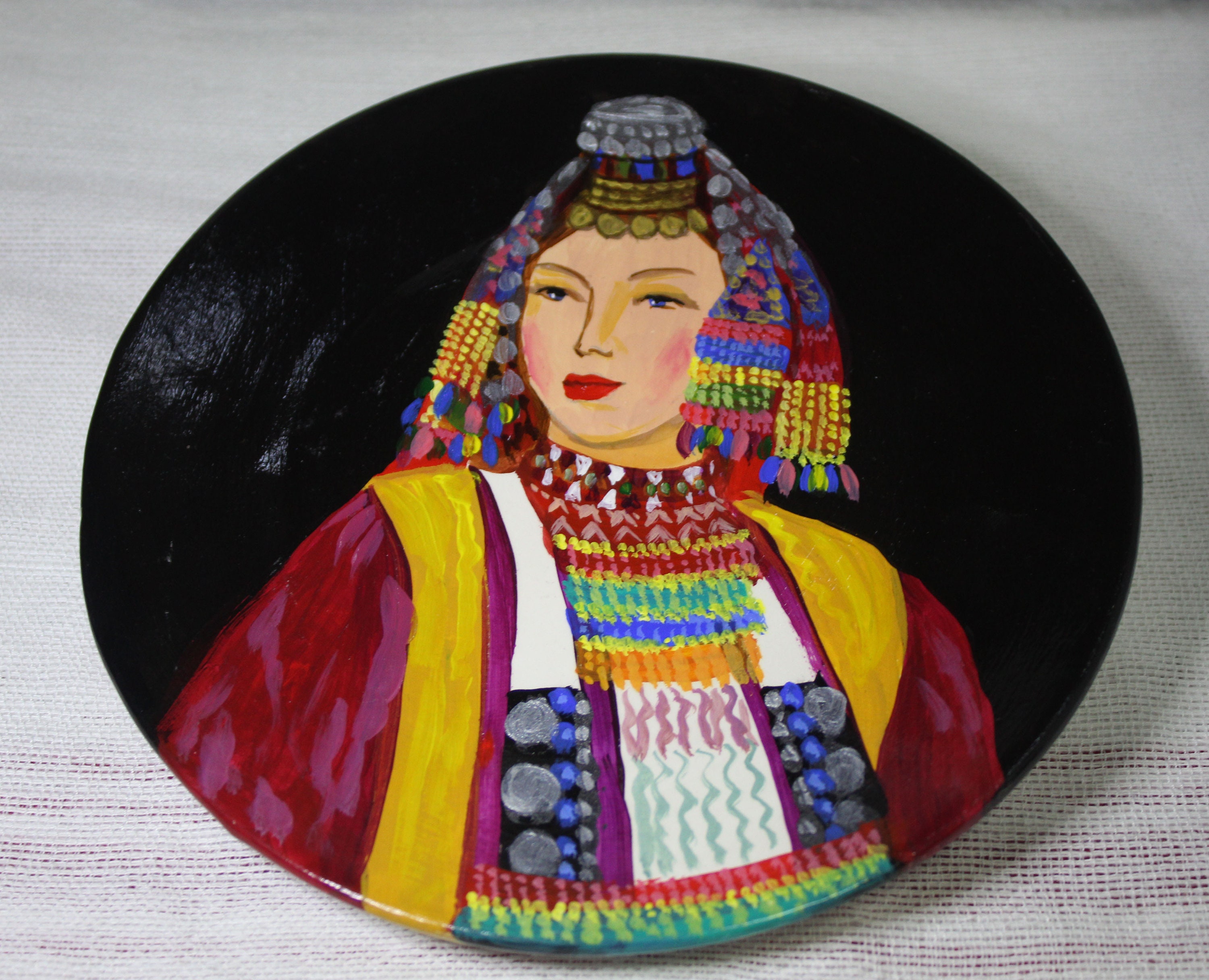 Albanian Ceramic Art Handmade Pottery Plate Hand Painted - Etsy Australia