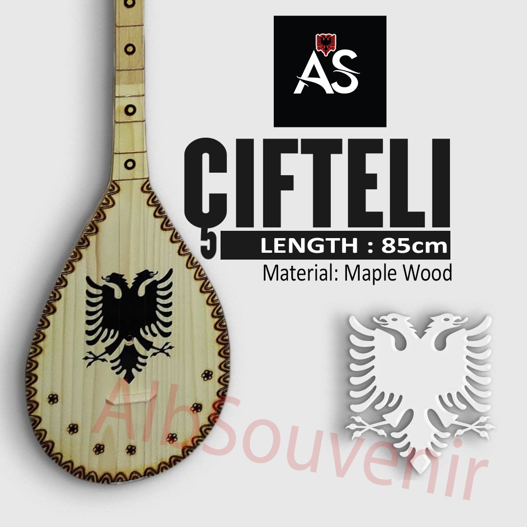 Albanian Cifteli, Traditional Musical Instrument, Handmade, Folk Music ...