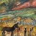 Burros at the Swimming Hole - Etsy