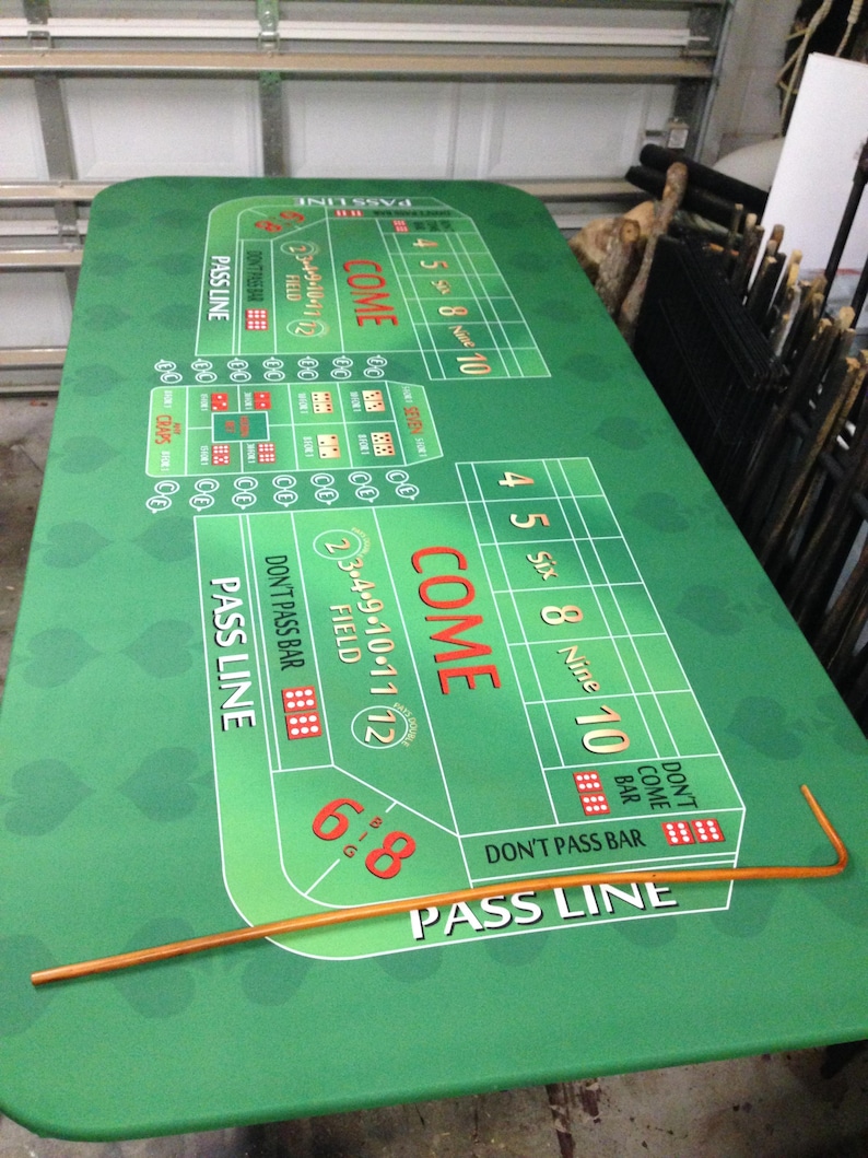 DIY Simple 8' Craps Table Plans - Etsy