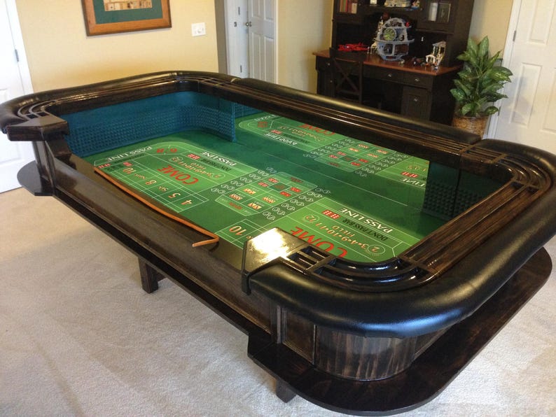 DIY Simple 8' Craps Table Plans - Etsy