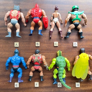 Vintage He-man Action Figures, Master of the Universe, Choose Your ...
