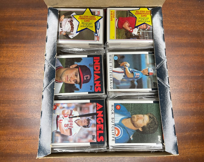 1988 Topps Baseball Lot of 2 Unopened Rack Packs. 42 Cards + 1 Special ...