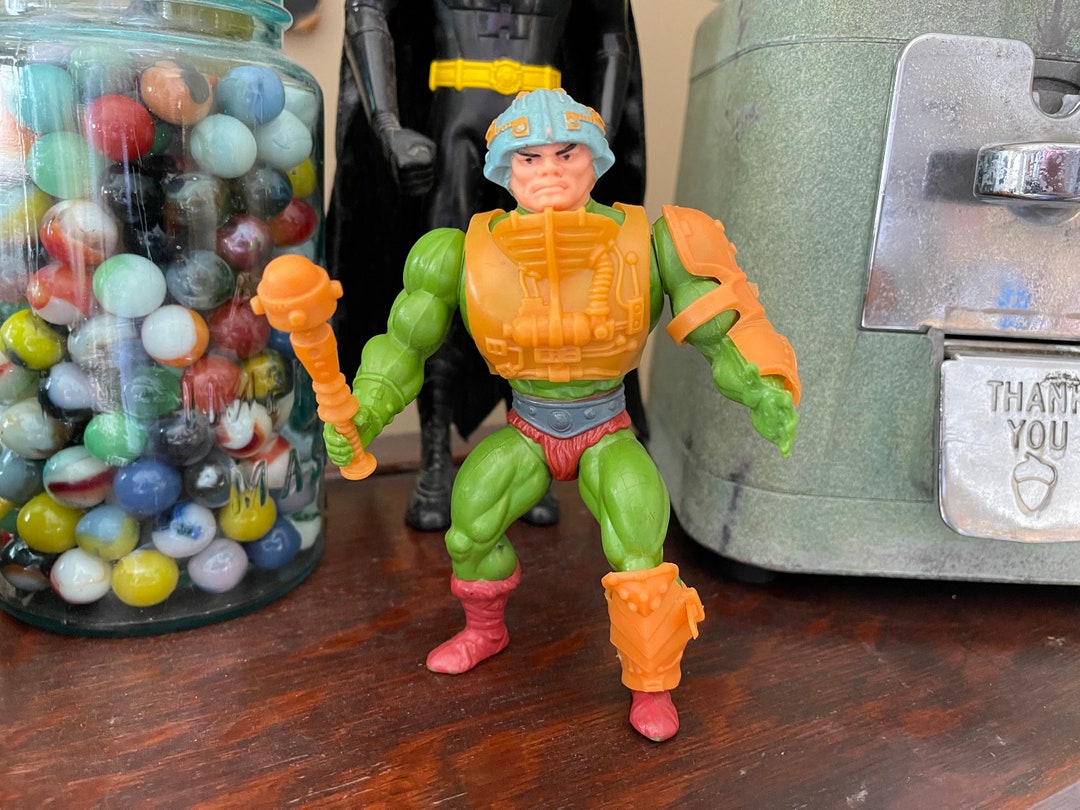 1981 He-man Action Figure, Man-at-arms, Masters of the Universe - Etsy