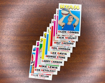 Aba Basketball Cards - Etsy
