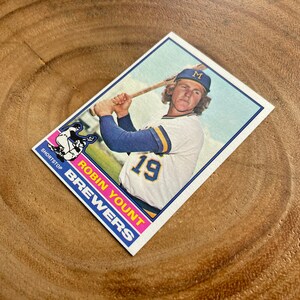 1976 Robin Yount No. 316, Topps Baseball, Brewers - Etsy