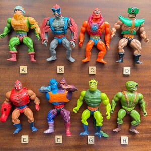 Vintage He-man Action Figures, Master of the Universe, Choose Your ...