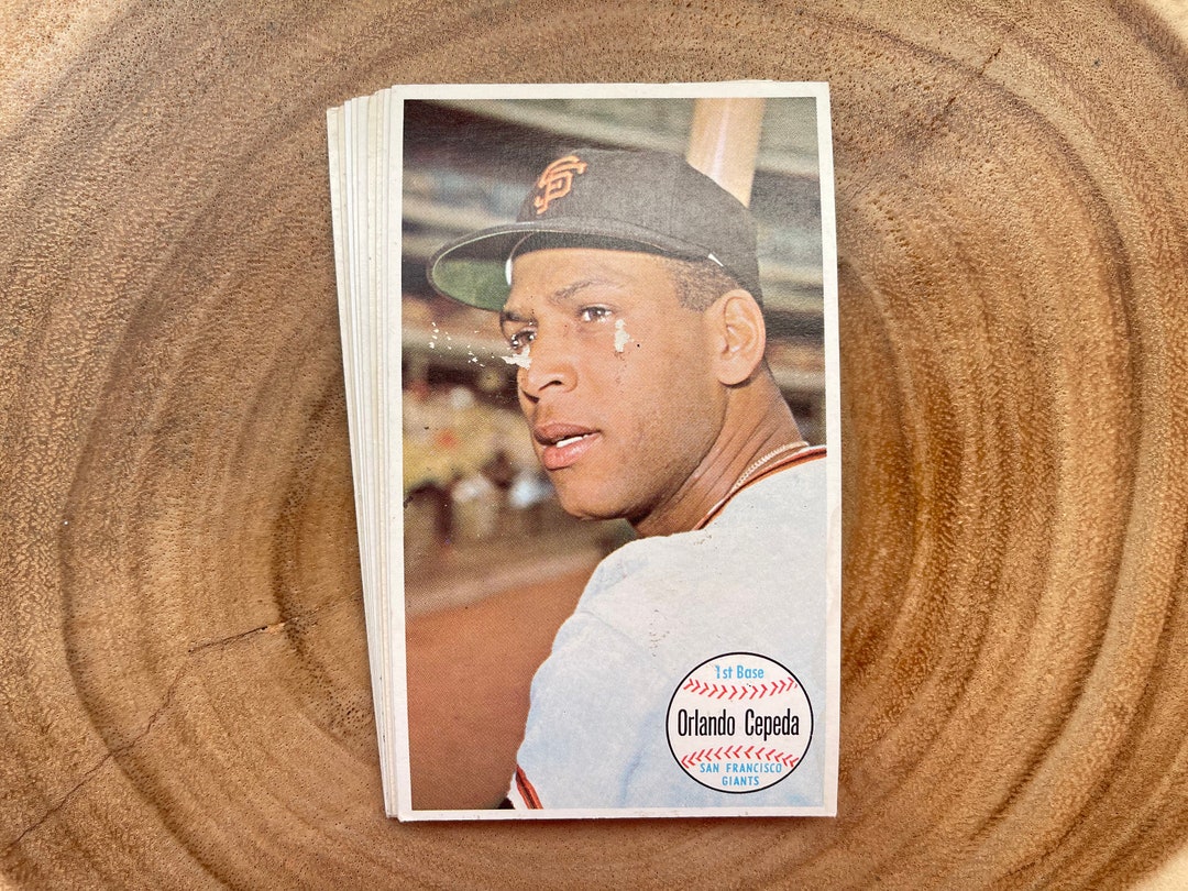 1964 Topps Giant Baseball Cards, Lot Of (10) - Etsy