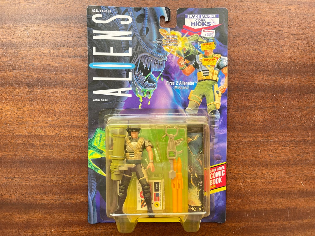 Vintage 1992 Aliens, Kenner, Hicks, Action Figure, in Sealed Package ...