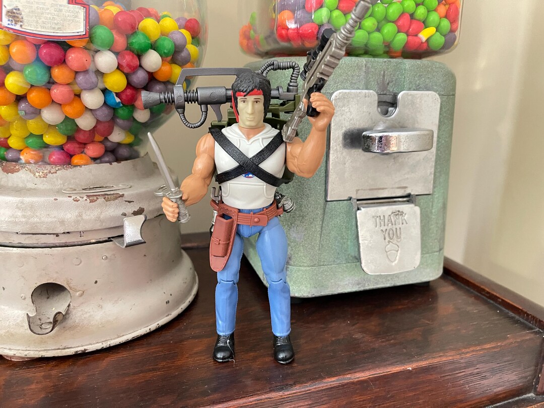 1986 Fire Power Rambo: the Force of Freedom, Rambo, Coleco, Anabasis - Etsy