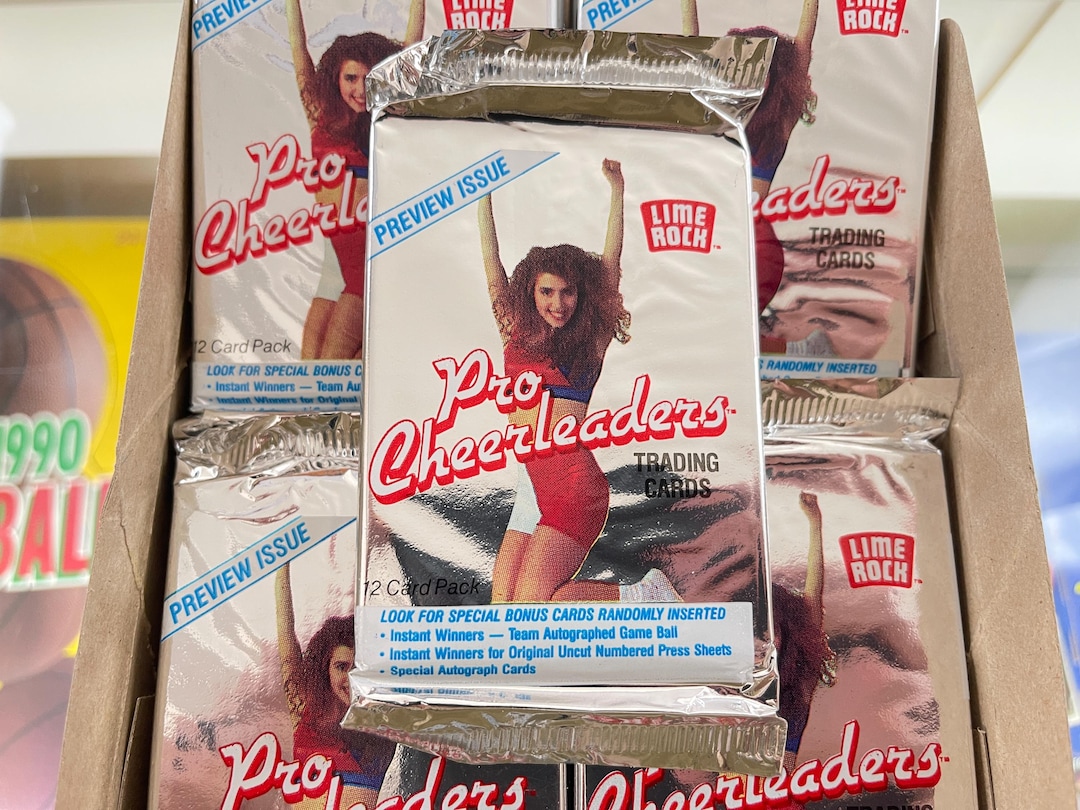 1991 Pro Cheerleaders Trading Cards – Lime Rock – (4) Unopened Wax ...
