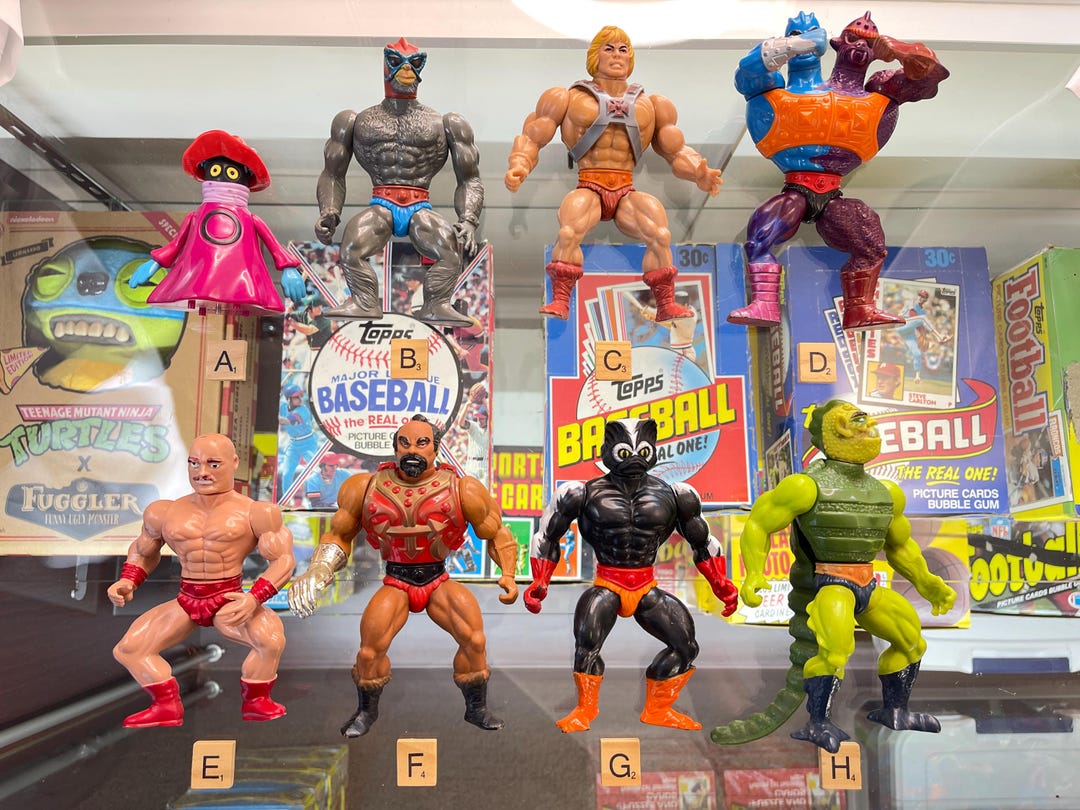 Vintage He-man Action Figures, Master of the Universe, Choose Your ...