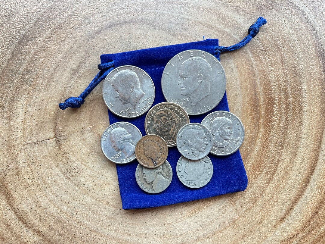 American Coin Collection, Bicentennial Eisenhower, Half and Quarter ...