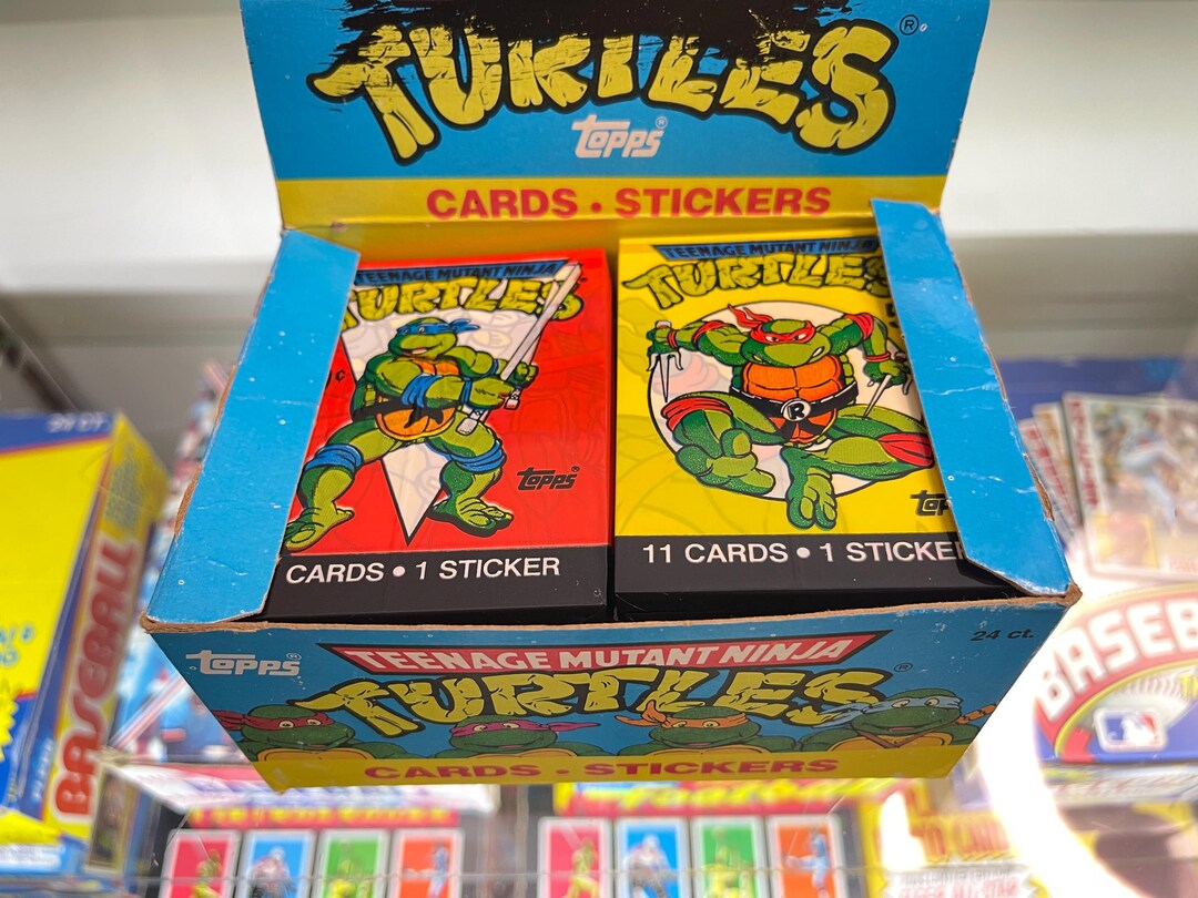 1989 Topps Teenage Mutant Ninja Turtles Trading Cards – Lot of 2 ...