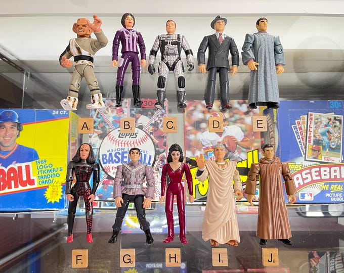 1995 Playmates Toys Star Trek the Next Generation Sheriff Worf Western ...