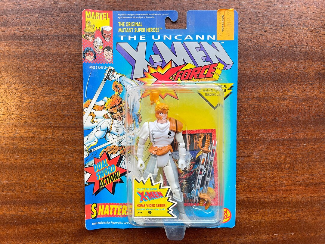 1992 X-men, Marvel, Shatterstar, X-force, Action Figure, in Sealed ...