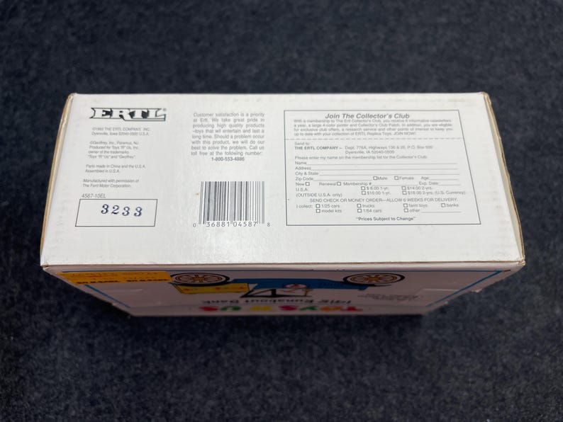 1993 Ertl Toys-r-us 1918 Runabout Coin Bank in Box - Etsy