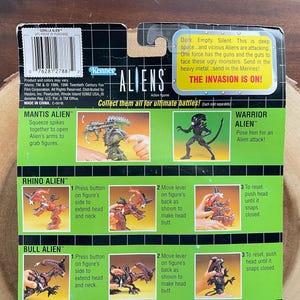 Vintage 1996 Aliens, Kenner, Gorilla Alien, Action Figure, in Sealed ...