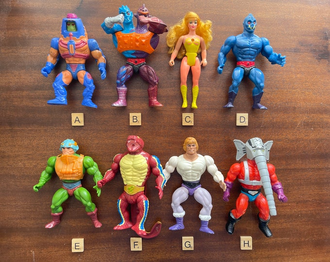 Vintage He-man Action Figures, Master of the Universe, Choose Your ...