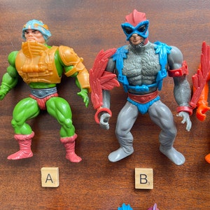 Vintage He-man Action Figures, Master of the Universe, Choose Your ...