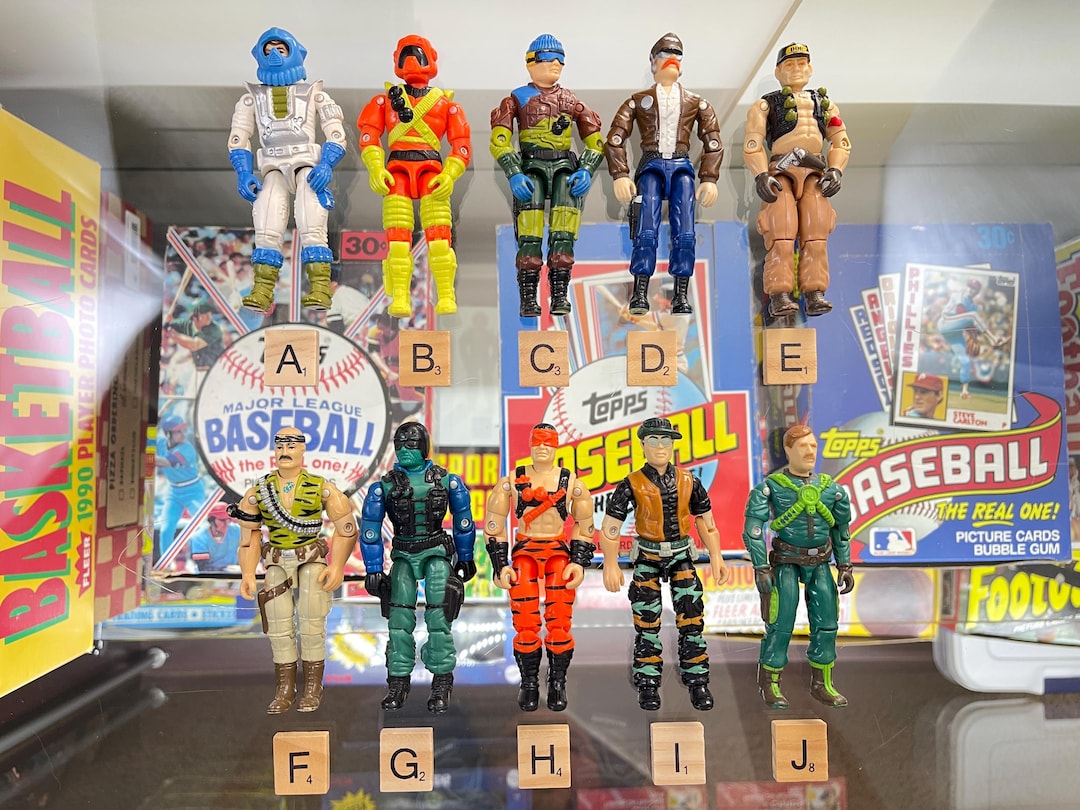 Vintage G.I. Joes ARAH Action Figures, Choose Your Figure, Hasbro - Etsy