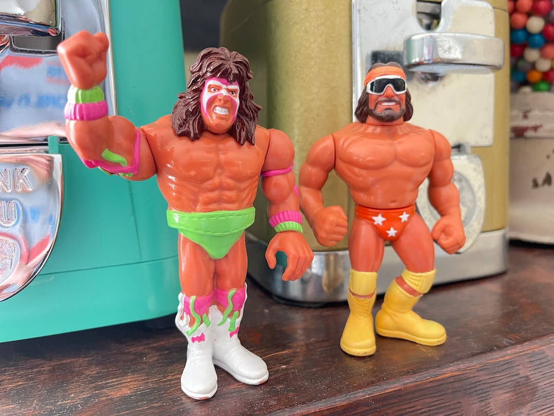 1990 WWF, Macho Man Randy Savage, Ultimate Warrior, Titan Sports, Yea ...